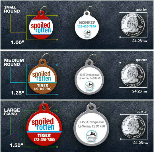 Spoiled Rotten Pet ID Tag | Aw Paws